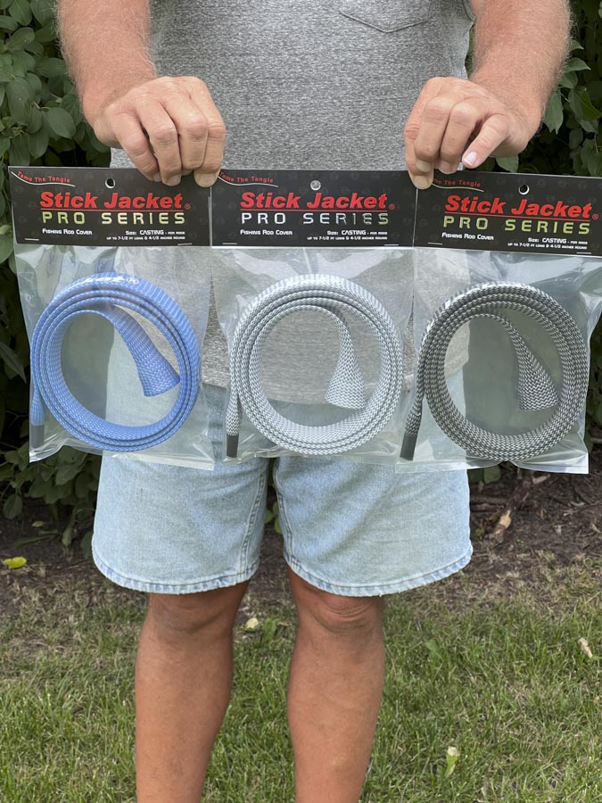 PRO Series Stick Jacket Casting Rod Cover | Tame the Tangle